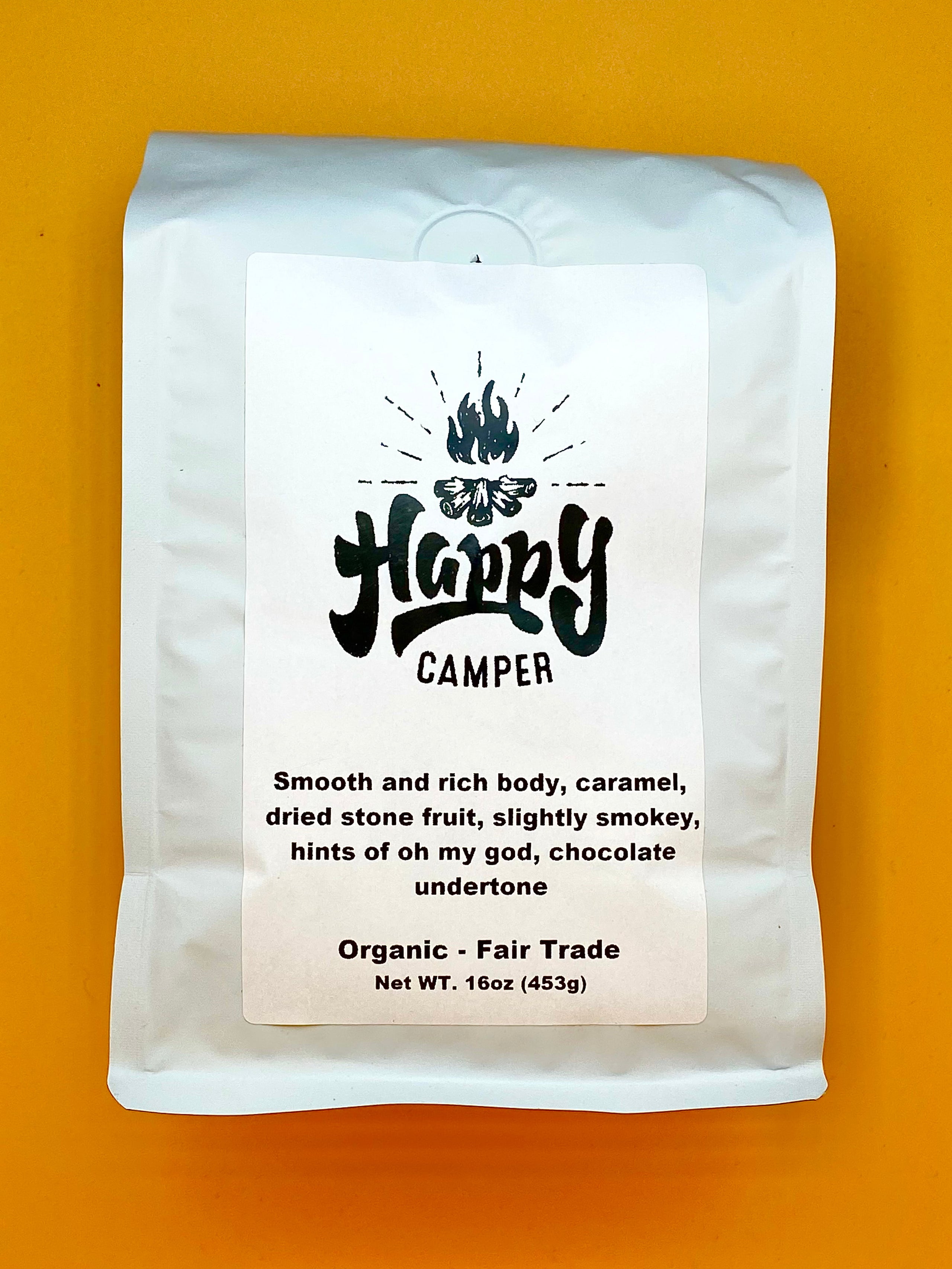 Happy Camper 1 lb Bag | Mudd Works Roastery